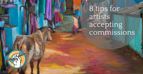 8 Tips for Artists Accepting Commissions - How to Sell Art Online ...