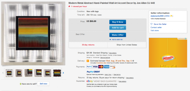 How to Sell Art on eBay - How to Sell Art Online | Online Marketing for ...