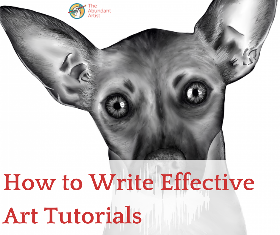How to Write Effective Art Tutorials - How to Sell Art Online | Online ...